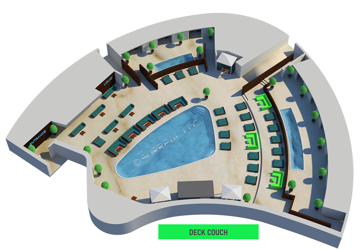 Liquid Pool Lounge for 2026 | Vegas VIP Services